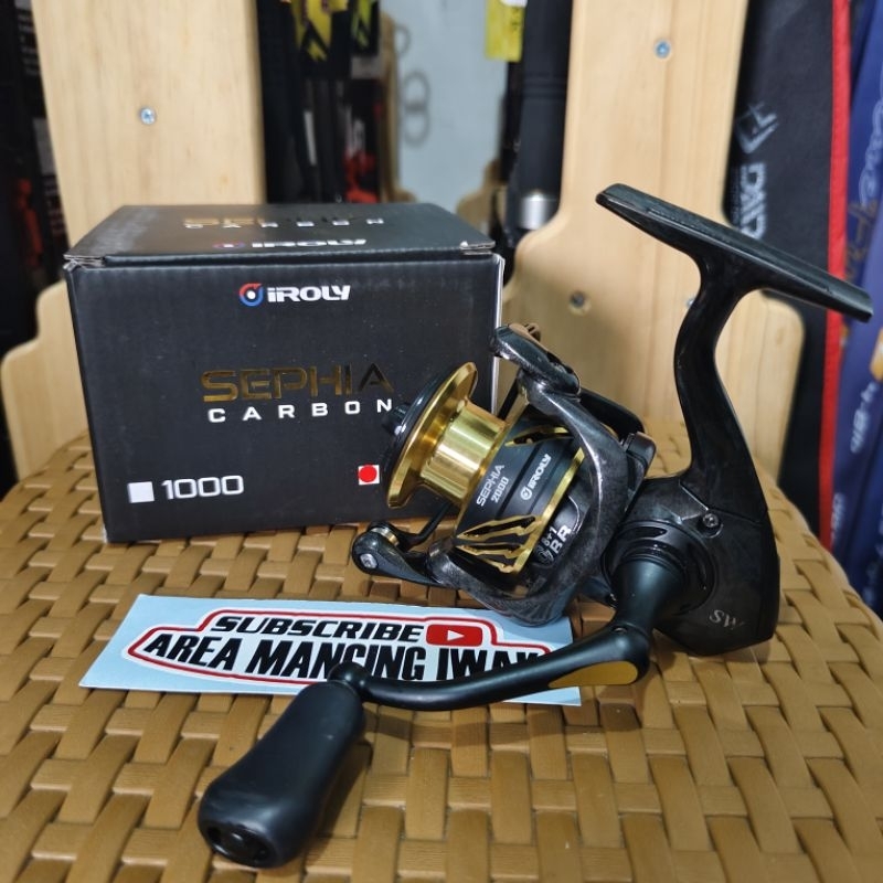 Jual Reel IROLY SEPHIA SW & SEPHIA CARBON 500 800 1000 2000 3000 4000 ...