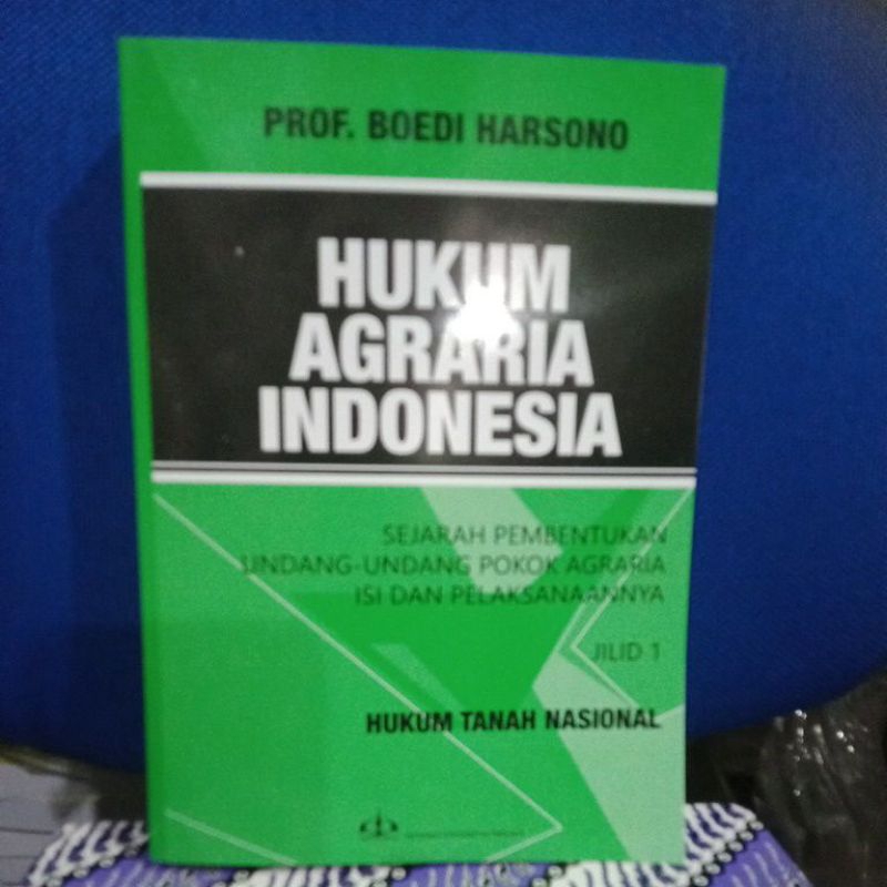 Jual Hukum Agraria Indonesia Boedi Harsono | Shopee Indonesia