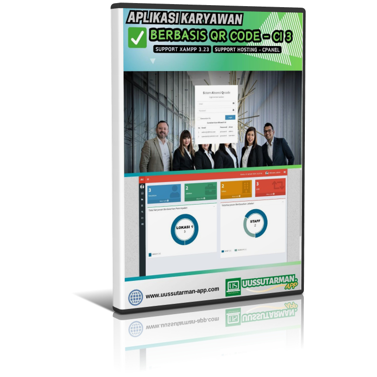 Jual Source Code Aplikasi Absensi dengan QR Code berbasis web ...