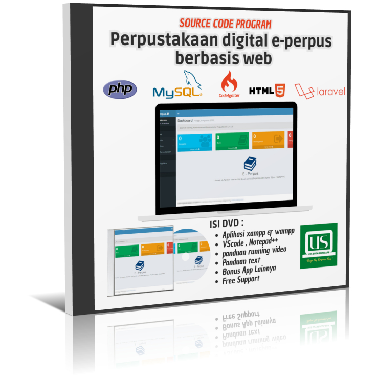 Jual Aplikasi program e-perpustakaanLTE berbasis web codeigniter 3 ...