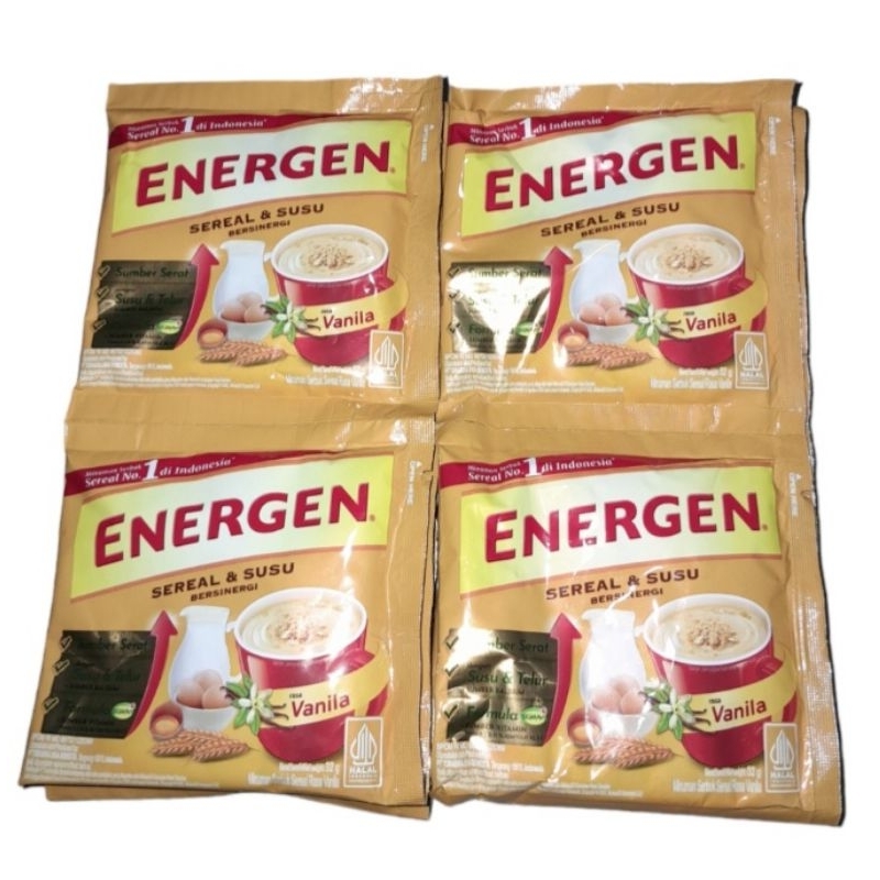 Jual Energen Sereal & Susu Rasa Vanila 1 renceng | Shopee Indonesia