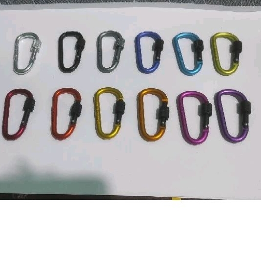 Jual Gantungan Carabiner type D accessories bukan buat Climbing ...