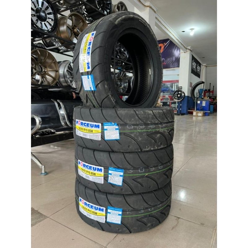 Jual Ban Mobil Baru 2024 Semi Slik Merk Forceum exp sport size 195 ...