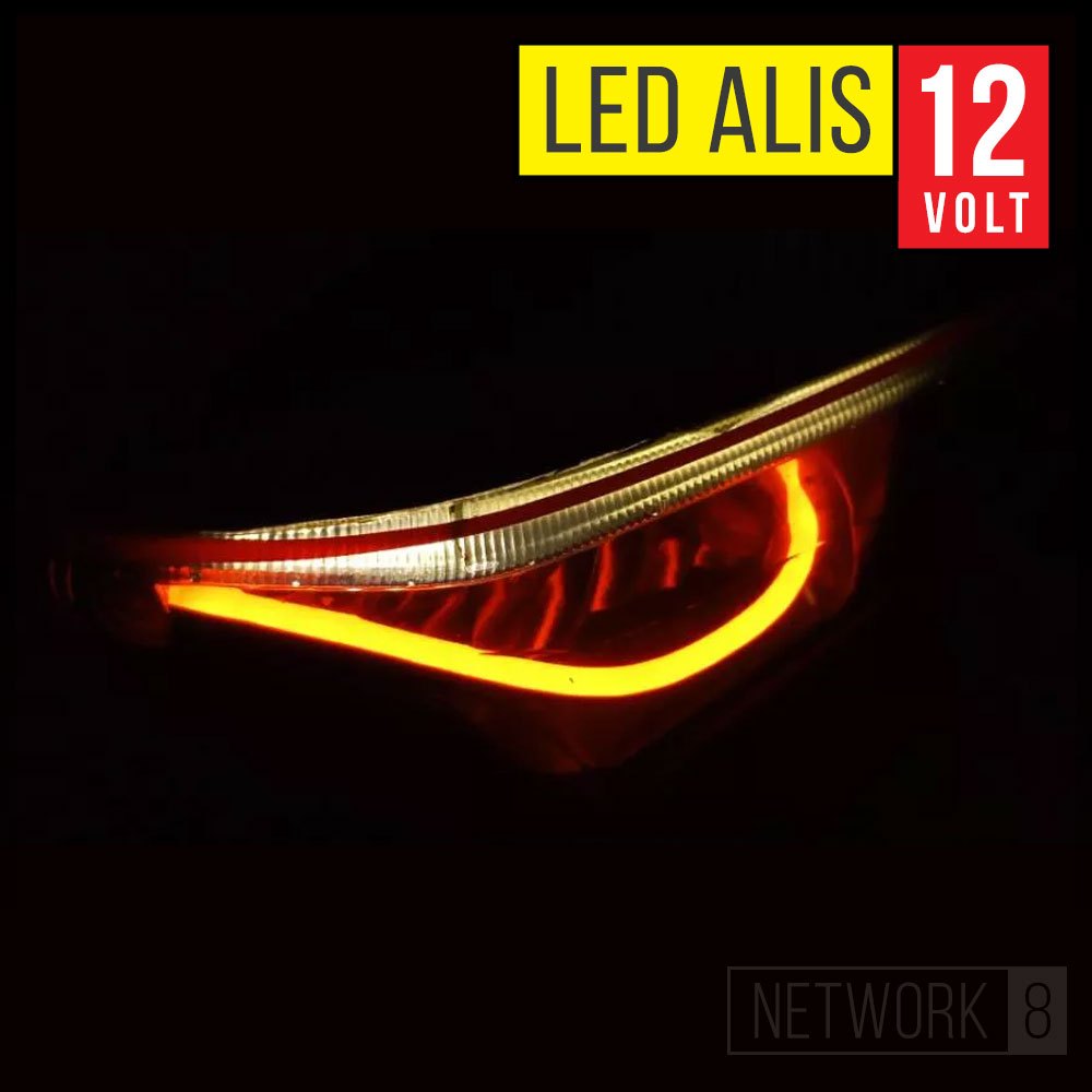 Jual LAMPU LED ALIS 12V SEPEDA MOTOR MOBIL MODIFIKASI MODIF DRL KOLONG ...