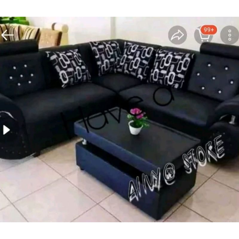 Jual Sofa Full Black Jember | Shopee Indonesia