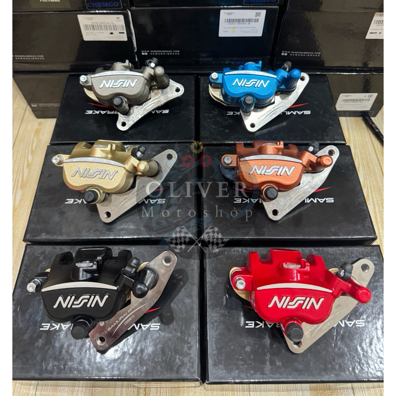Jual Kaliper Depan Nissin Samurai 2 Piston - Sonic 150 R | Shopee Indonesia