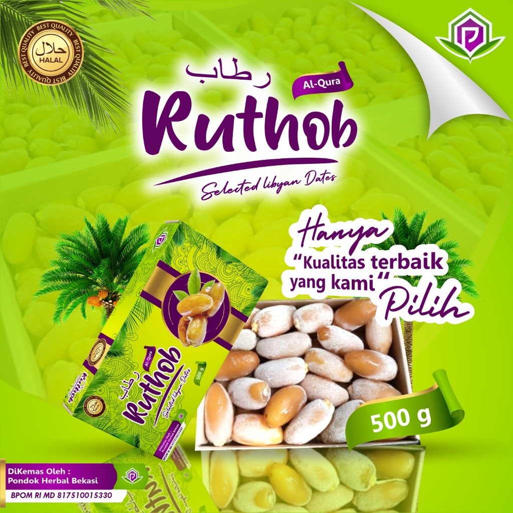 Jual Kurma Ruthob Libya Kurma Muda Fresh Baru 500 gr | Shopee Indonesia