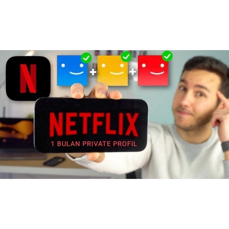 Jual NETFLIXXX 1 BULAN ANTI ON HOLD FULL UHD 4k TANPA VPN FULL GARANSI | Shopee Indonesia
