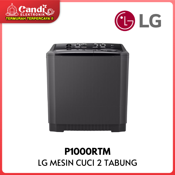 Jual LG MESIN CUCI P1000RTM 10 KG TWIN TUB 2 TABUNG P10 00 RTM | Shopee ...