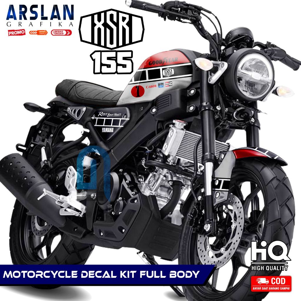 Jual (BISA COD) Decal Stiker Xsr Decal Xsr 155 full body Konsep ...