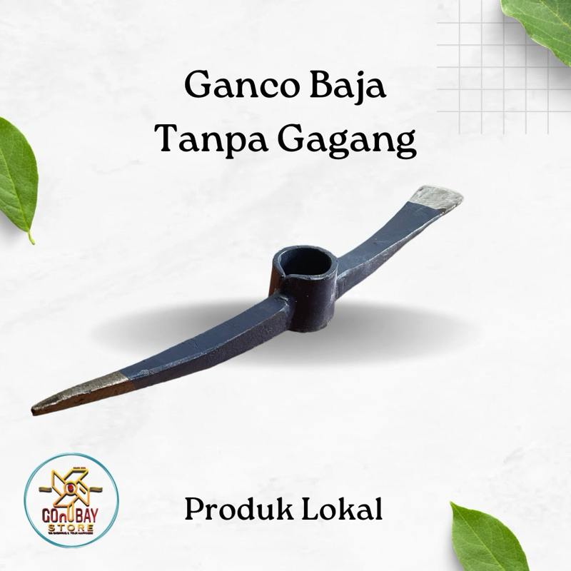 Jual Ganco Besi Baja Tanpa Gagang Blencong Alat Gali Tanah Keras dan ...