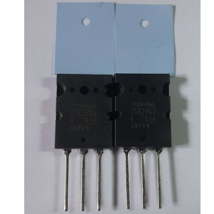 Jual Transistor/TR Thosiba 2SC5200 2SA193 Exstra Super Bagus | Shopee ...