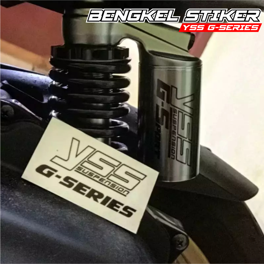 Jual Stiker YSS G Series Transparan Aksesoris Shockbreaker Motor ...