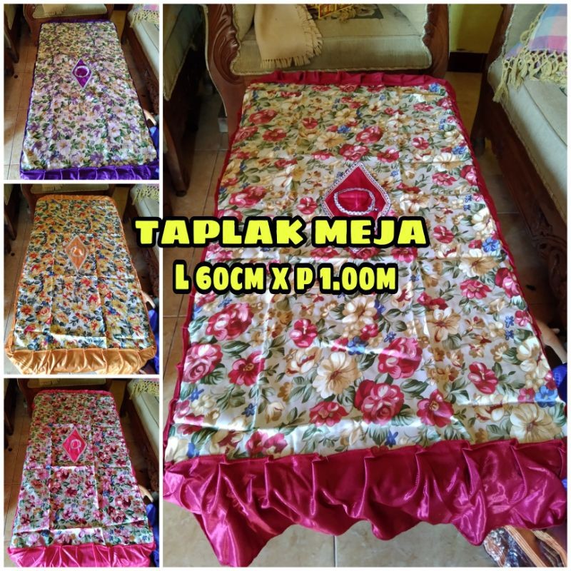 Jual TAPLAK MEJA 50X100/TAPLAK MEJA MAKAN/COVER MEJA/TAPLAK MEJA TAMU ...