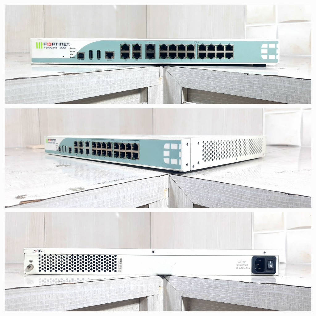 Jual Fortinet Fortigate 100D Model : FG - 100D Bergaransi | Shopee ...