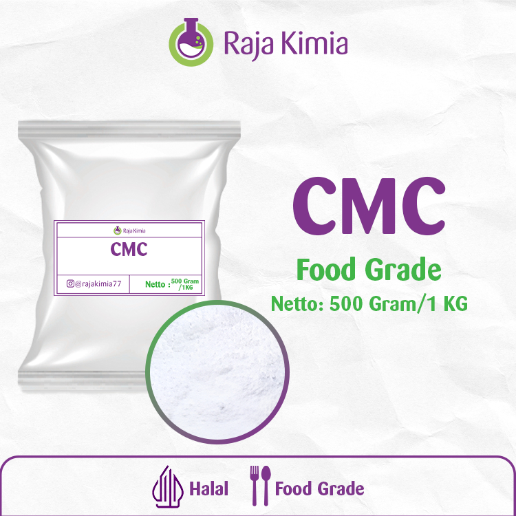 Jual CMC / Carboxy Methyl Cellulose / Pengental Makanan - 500 Gram atau ...