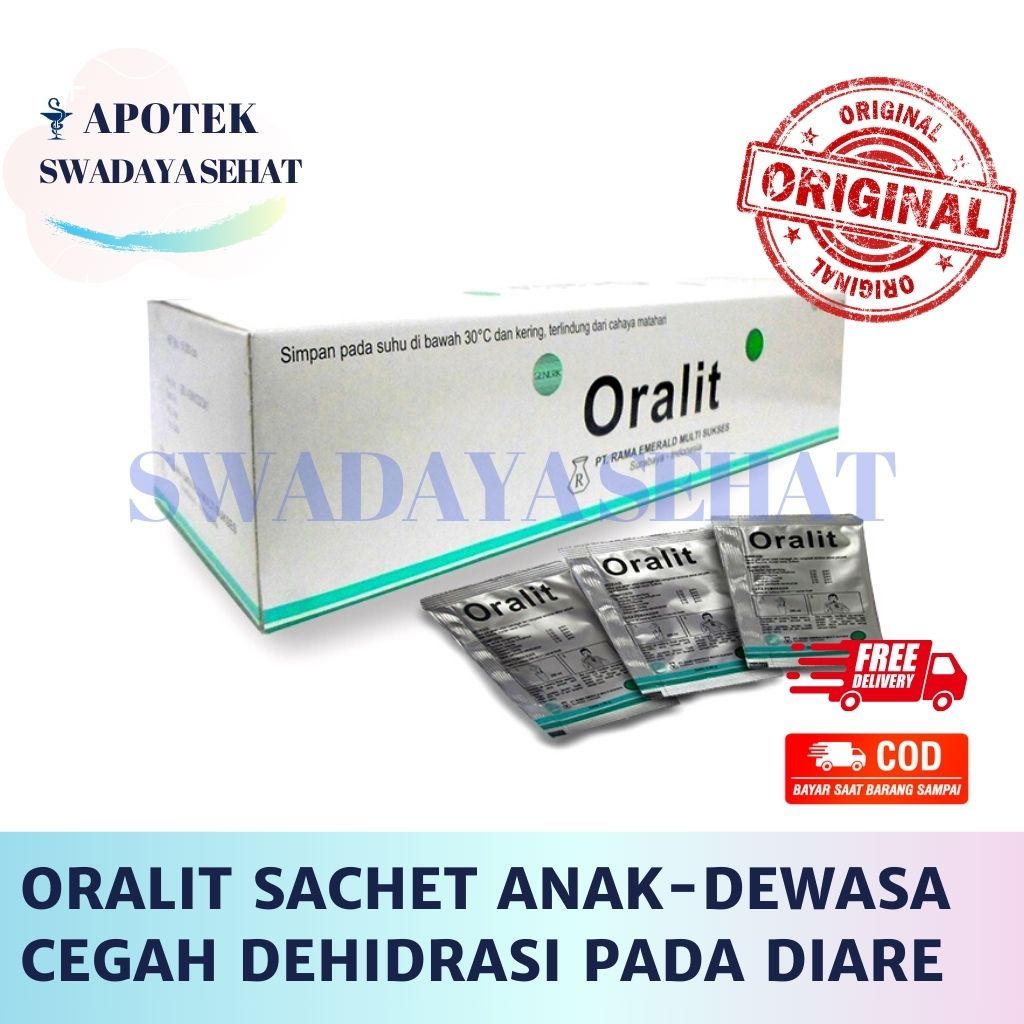 Jual ORALIT SACHET PT RAMA - Atasi Cegah Dehidrasi Akibat Diare Mual ...