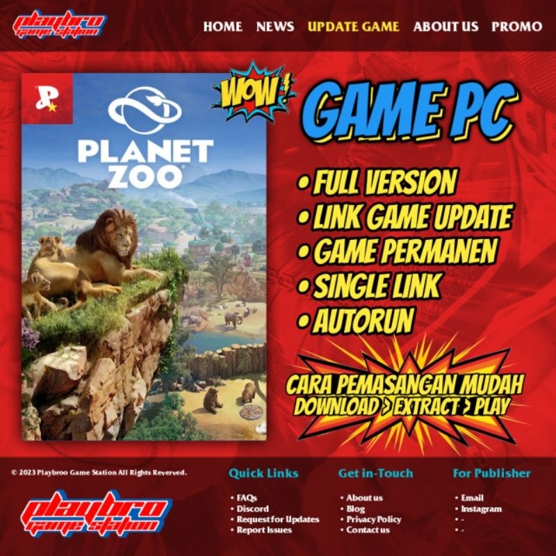 Jual Planet Zoo - Game PC/Laptop (Download to Play Bro!) | Shopee Indonesia