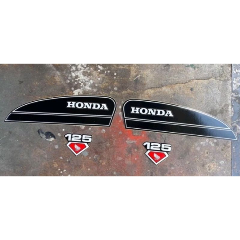 Jual STIKER STRIPING TANGKI LOGO TANGKI CB 125 STRIPING TANGKI CB 125 ...