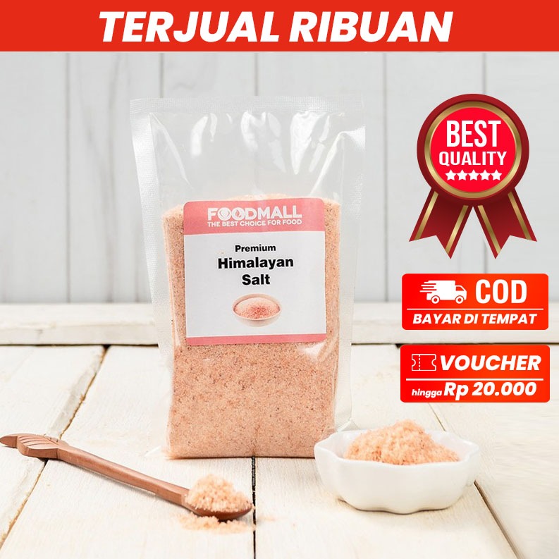 Jual Garam Himalaya 250 gr Pakistan / himalayan salt Asal Khewra Salt ...