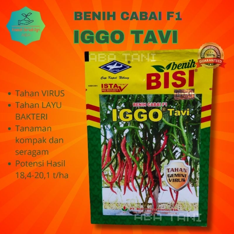Jual Benih Cabai Keriting F1 IGGO TAVI 100% ORIGINAL | Shopee Indonesia