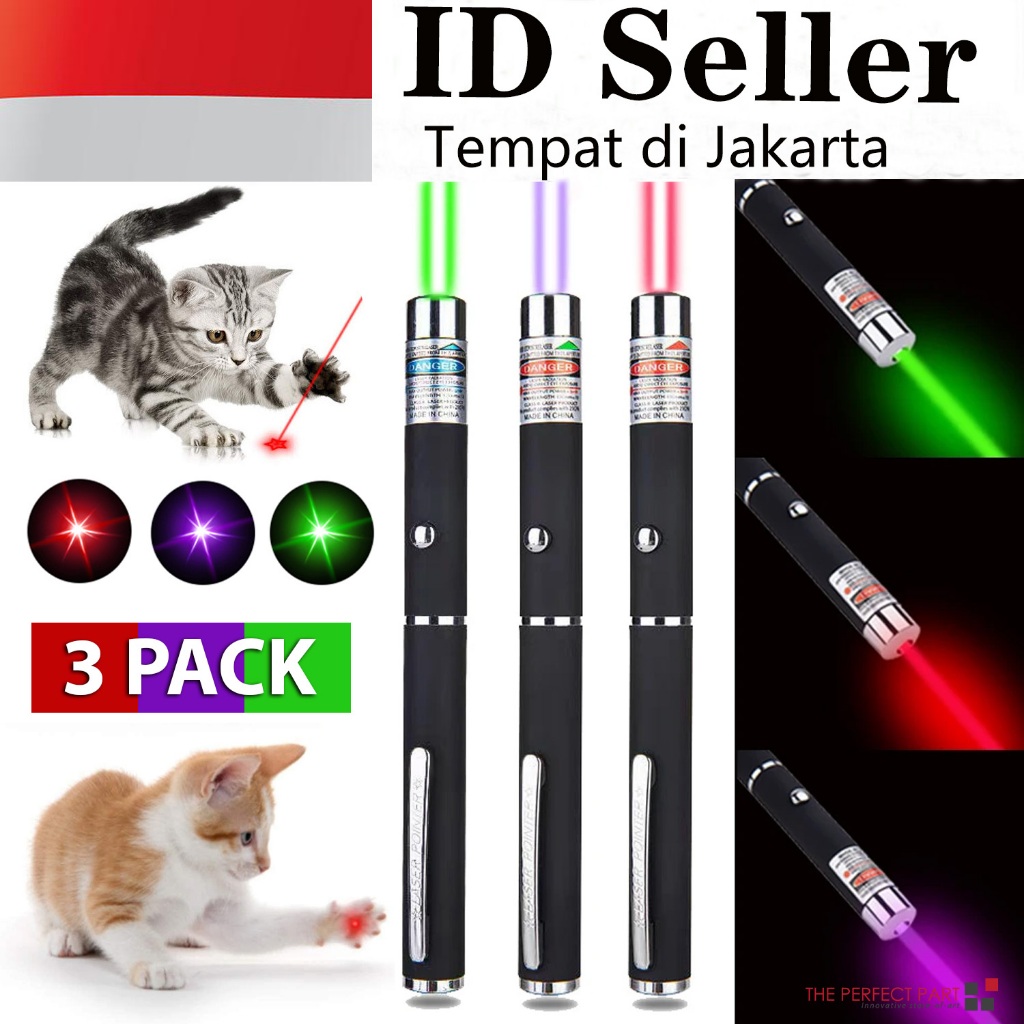Jual Laser Pen Laser Pointer Senter Laser Olahraga Outdoor Baterai ...