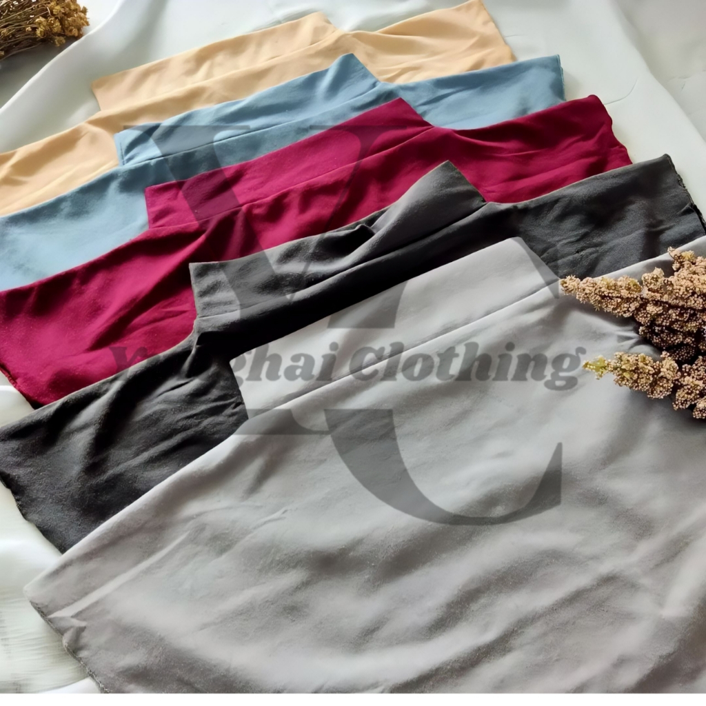 Jual Manset Leher Wanita Hijab Dada Bahan Spandek Murah | Shopee Indonesia