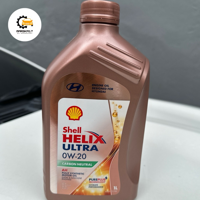 Jual Shell Helix Ultra 0W 20 1 Liter untuk Bensin Dan Disel ORiginal ...