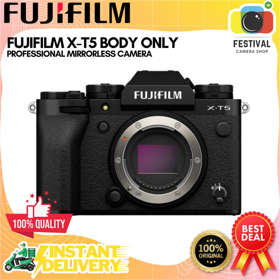 Jual Fujifilm X-T5 Mirrorless Camera Body Only | Shopee Indonesia