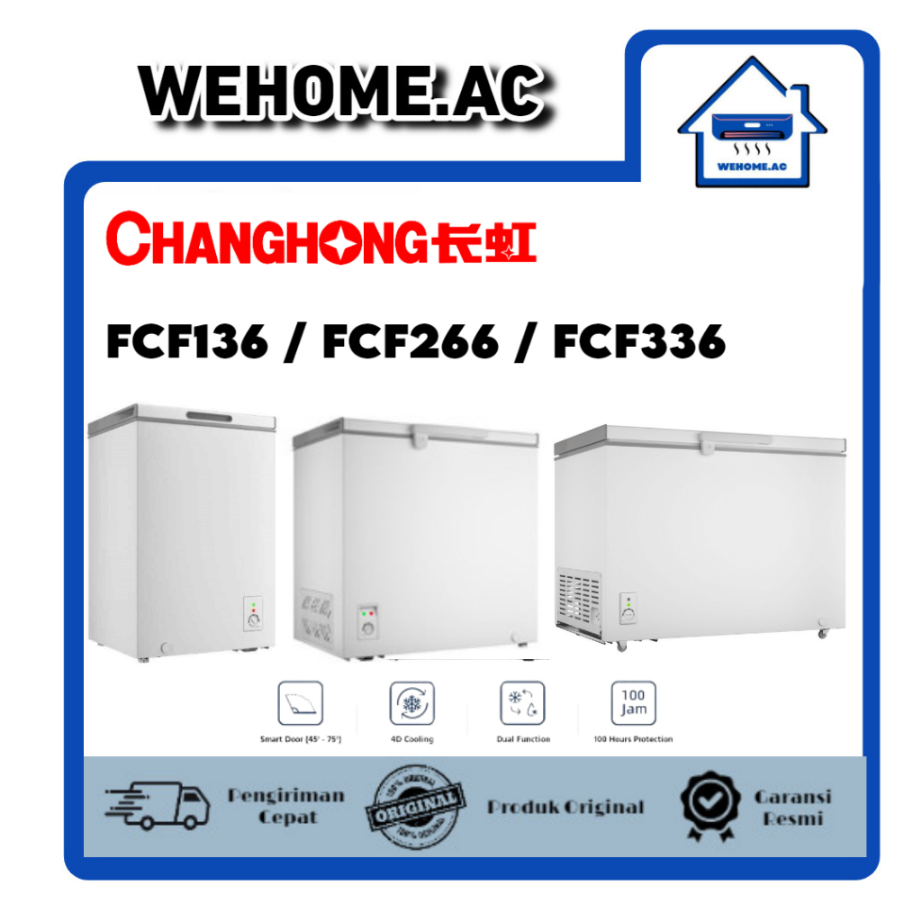Jual Chest Freezer Changhong FCF136 / FCF266 / FC336 Freezer Box ...