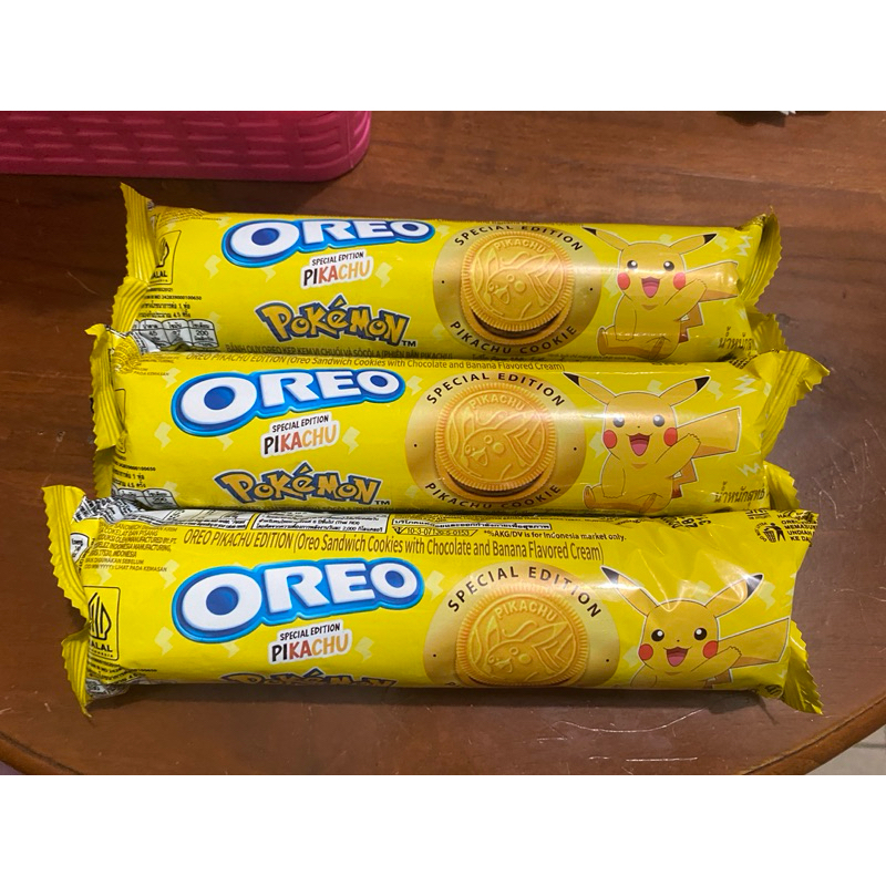 Jual OREO POKEMON PIKACHU SPECIAL EDITION. | Shopee Indonesia