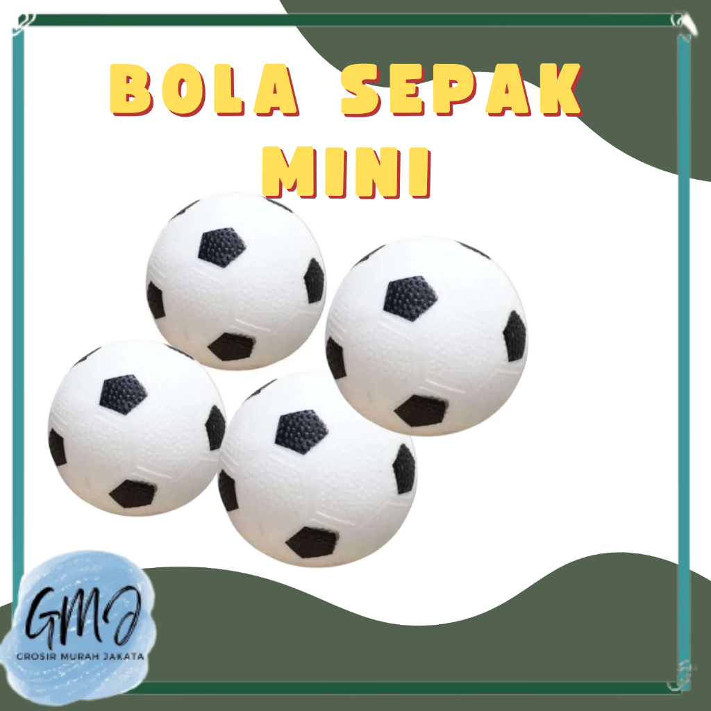 Jual Bola Sepak Mini Plastik Futsal Dengan Kualitas Bahan Pilihan Bola ...