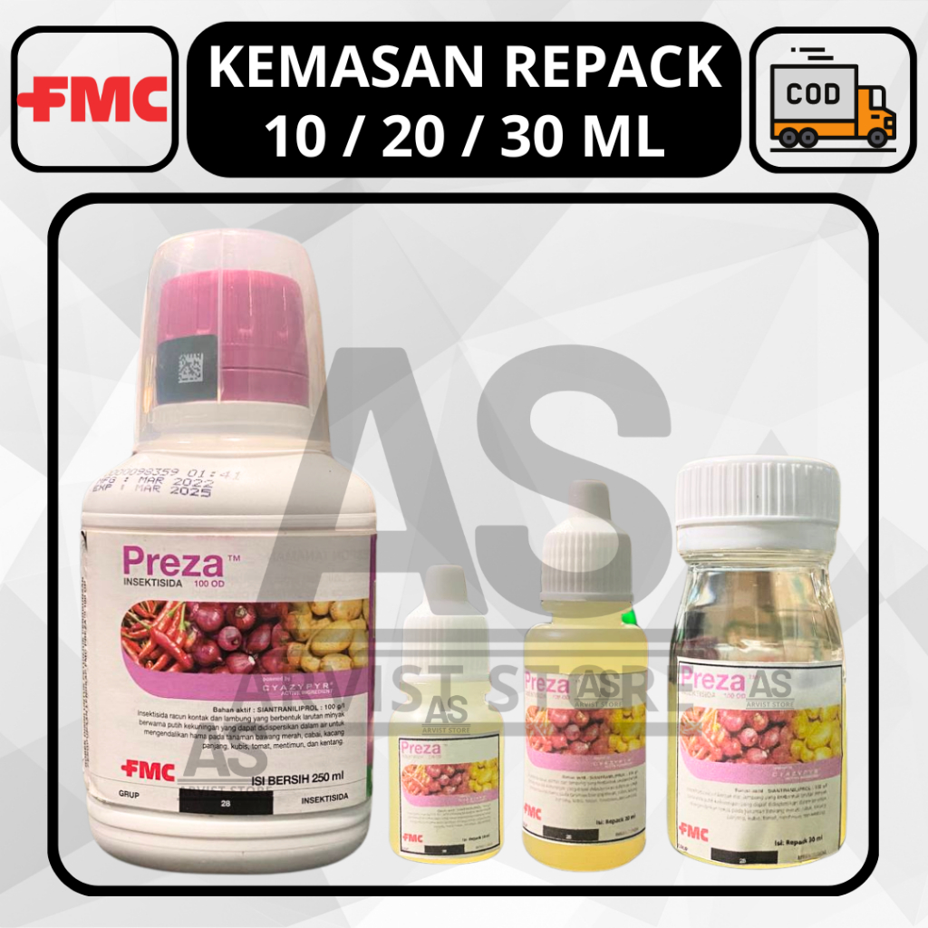 Jual Insektisida PREZA 100 OD Kemasan Repack 10 / 20 / 30 ml Bahan ...