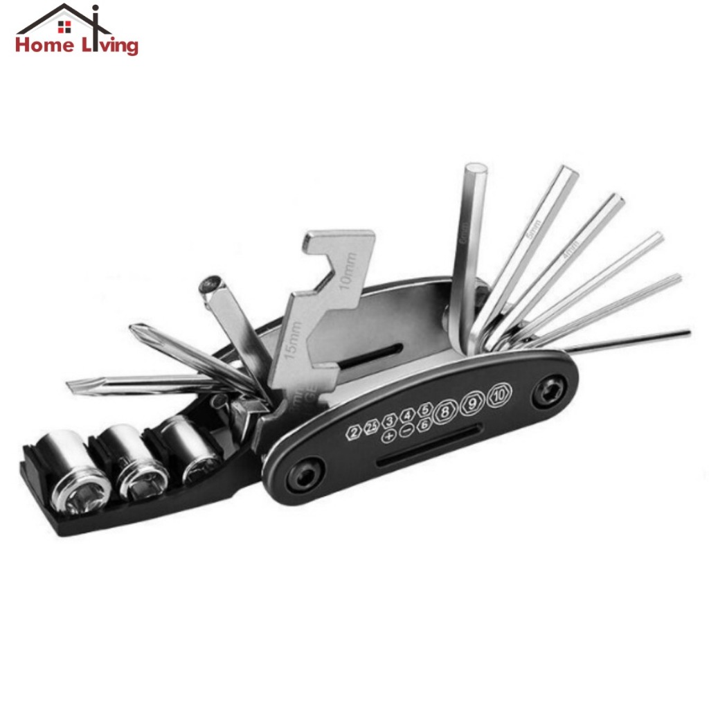 Jual HL Kunci Lipat Set Mini Bicycle Tool Mini Stainless Steel Set ...