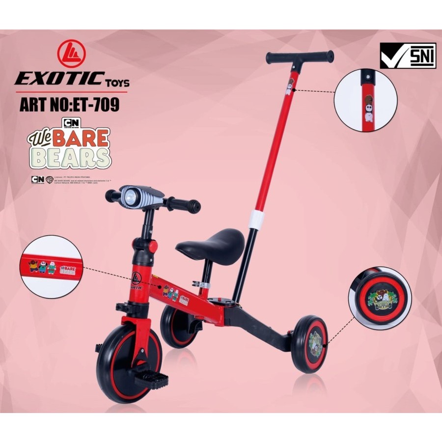 Jual Sepeda Anak Roda Tiga Aviator AT 7905 /AT-501 Balance Bike 3in1 | Shopee Indonesia