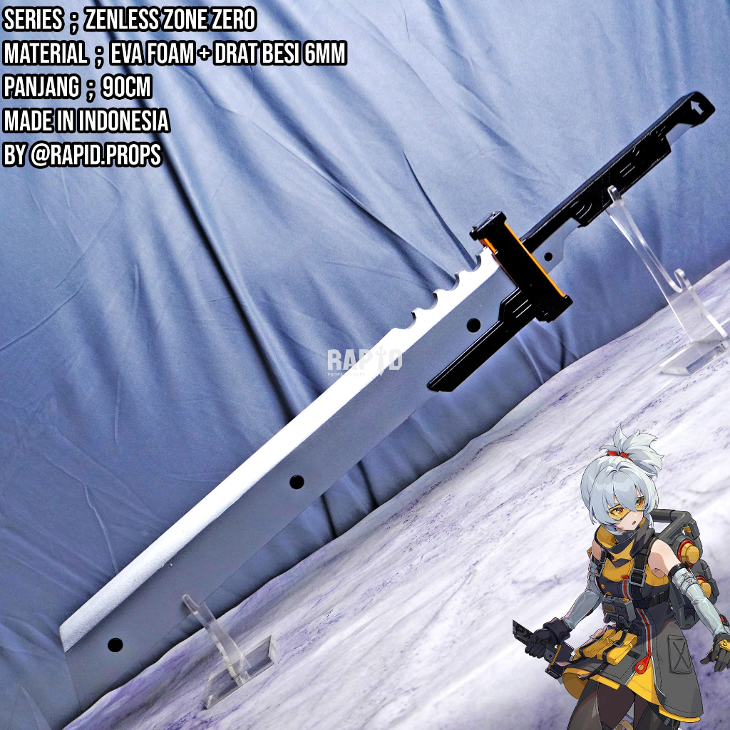 Jual Soldier 11 Sword Zenless Zone Zero For Cosplay | Shopee Indonesia