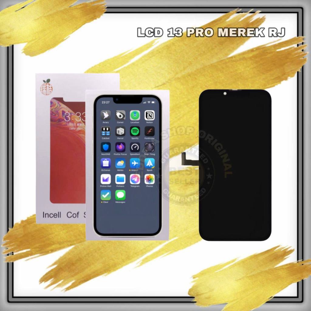 Jual LCD FULLSET TOUCHSCREEN 13 PRO MEREK RJ BARU | Shopee Indonesia