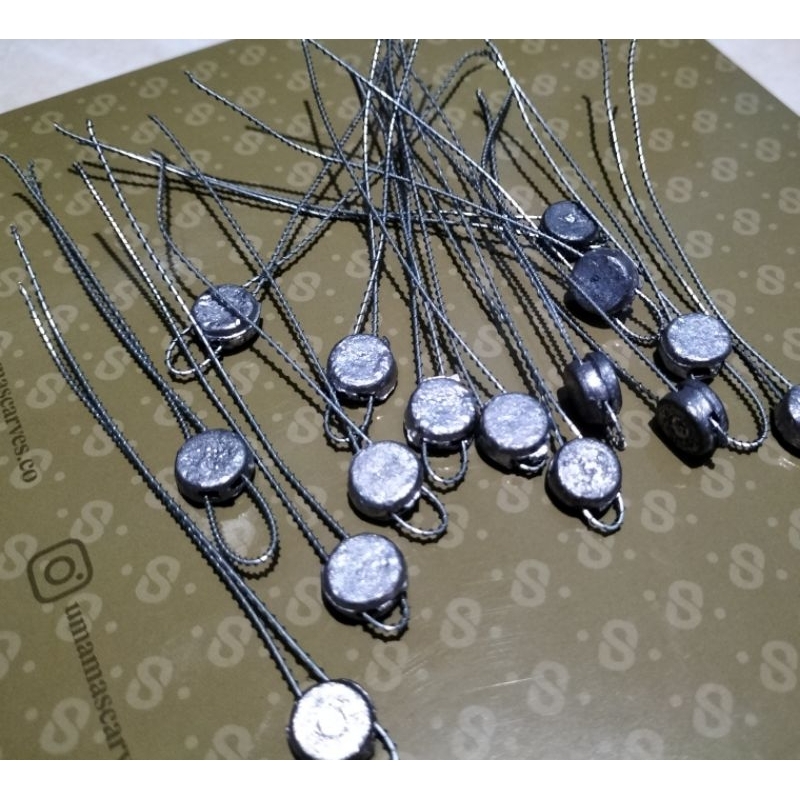 Jual segel timah + kawat asli segel meteran air dan meteran listrik pln ...