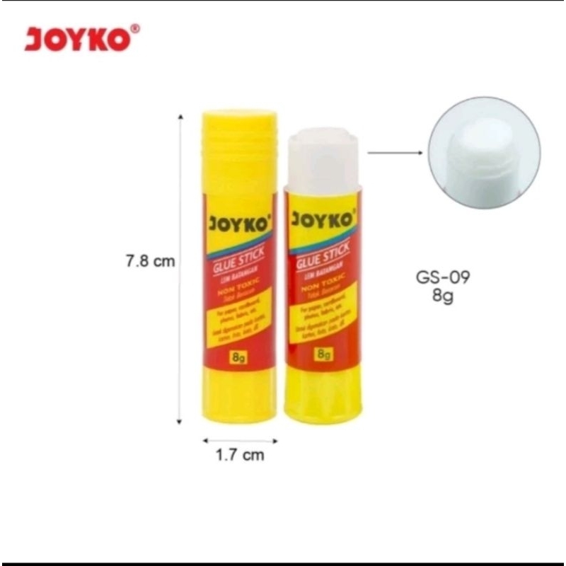 Jual LEM KERTAS LEM STIK JOYKO 8 GRAM KECIL | Shopee Indonesia