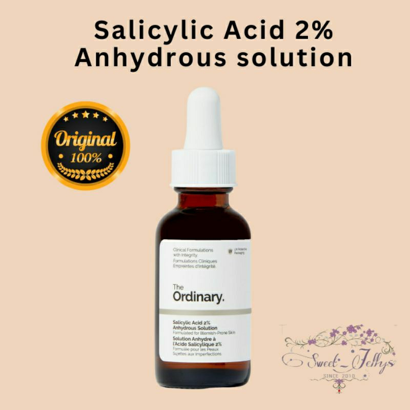 Jual THE ORDINARY Salicylic Acid 2% Anhydrous Solution | Shopee Indonesia