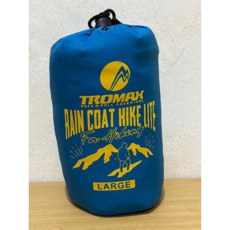 Jual jas hujan tromax hikelite series - Ponco hiking tromax hikelite ...