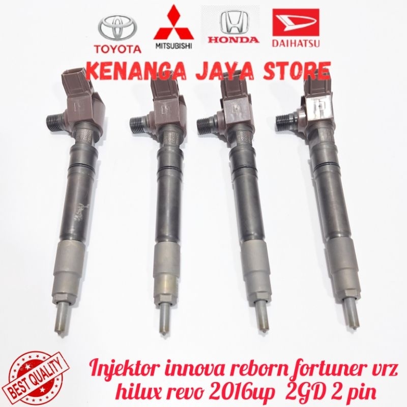 Jual injektor innova reborn fortuner vrz hilux revo 2016up 2pin ...