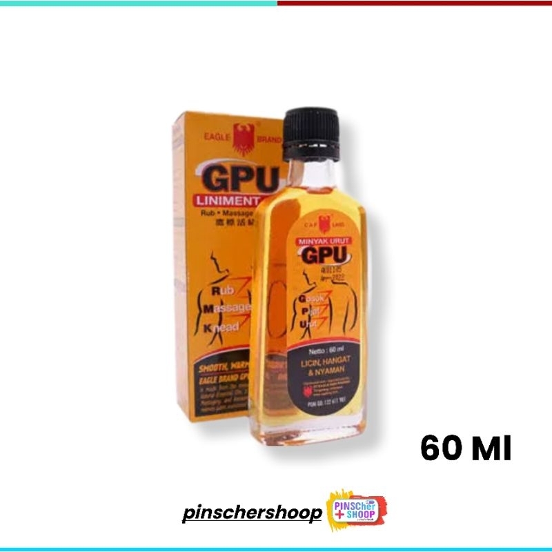 Jual Minyak Urut GPU 60 Ml Minyak Gosok Pijat Cap Lang (OTC) | Shopee ...