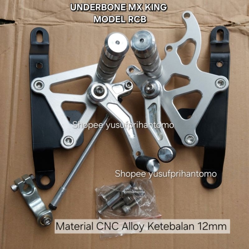 Jual Underbone MX KING model RCB Underbone Mx king CNC Alloy Underbone ...