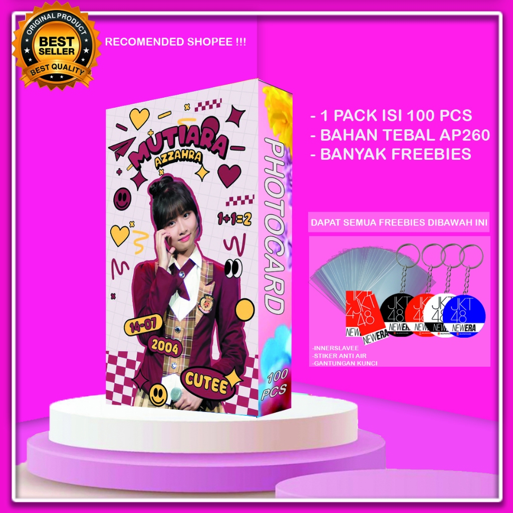 Jual PHOTOCARD 100PCS JKT48 MUTHE (FREE GANCI & INNER SLAVEE) | Shopee ...