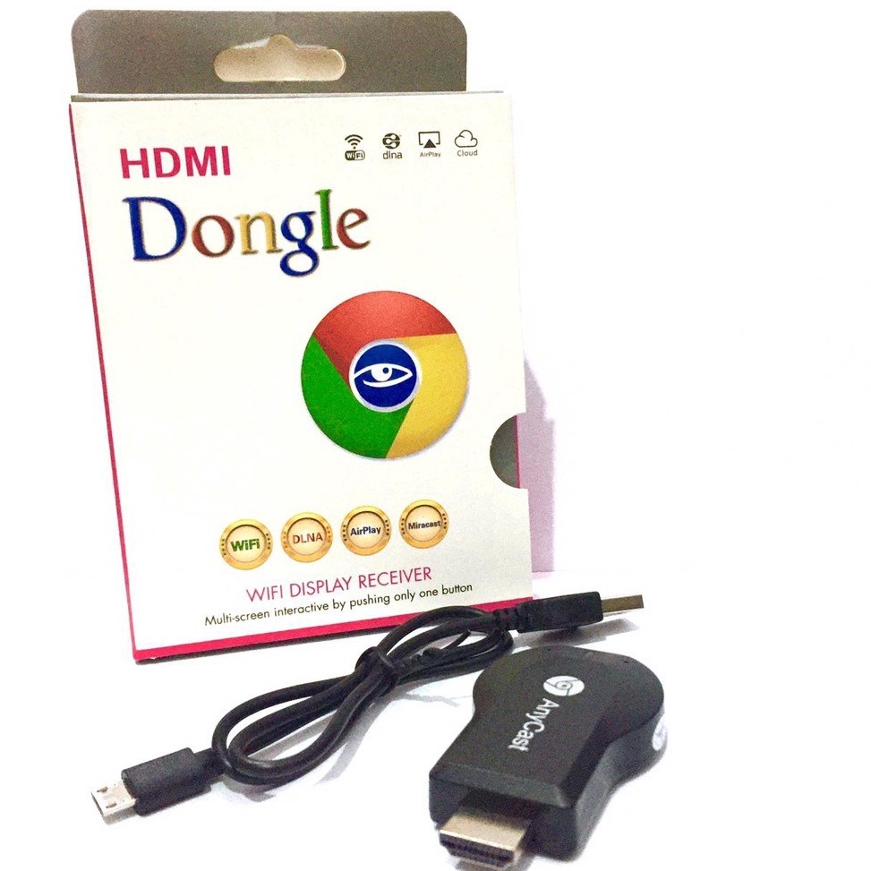 Jual VuK WIRELESS DONGLE ANYCAST MIRACAST DONGEL ANYCASH WIFI RECEIVER ...