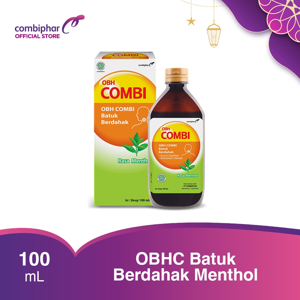 Jual OBHC Batuk Berdahak Menthol 100ml | Shopee Indonesia