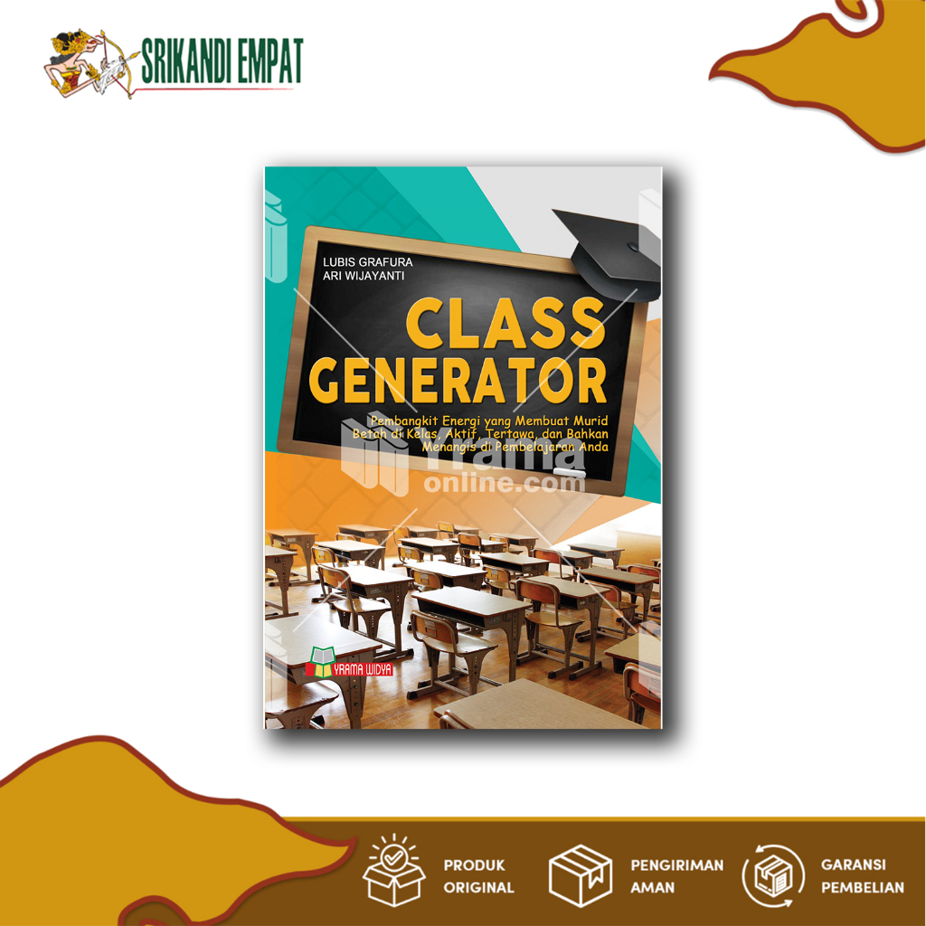Jual Buku Class Generator - Pembangkit Energi Membuat Murid Betah di ...