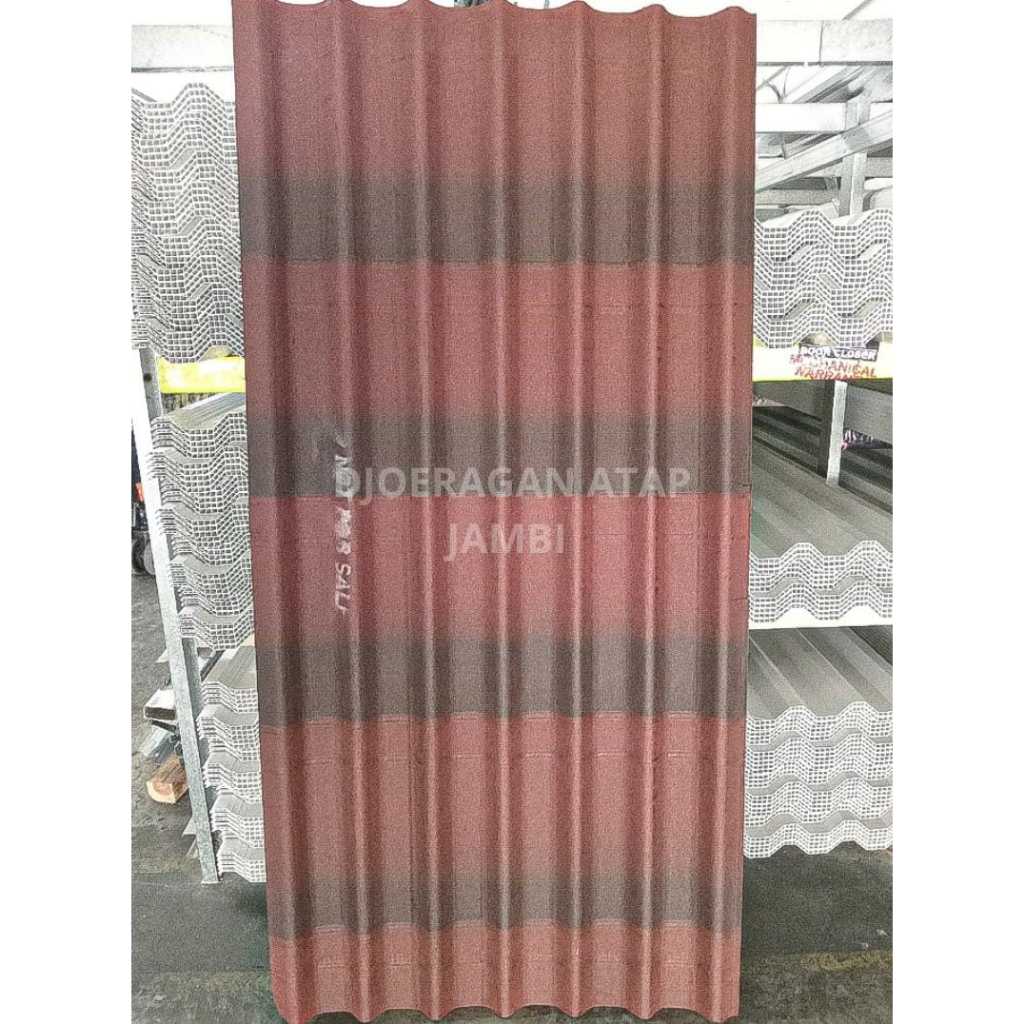 Jual Atap Selulosa Bitumen Onduline Tile Dual Red 3D | Shopee Indonesia