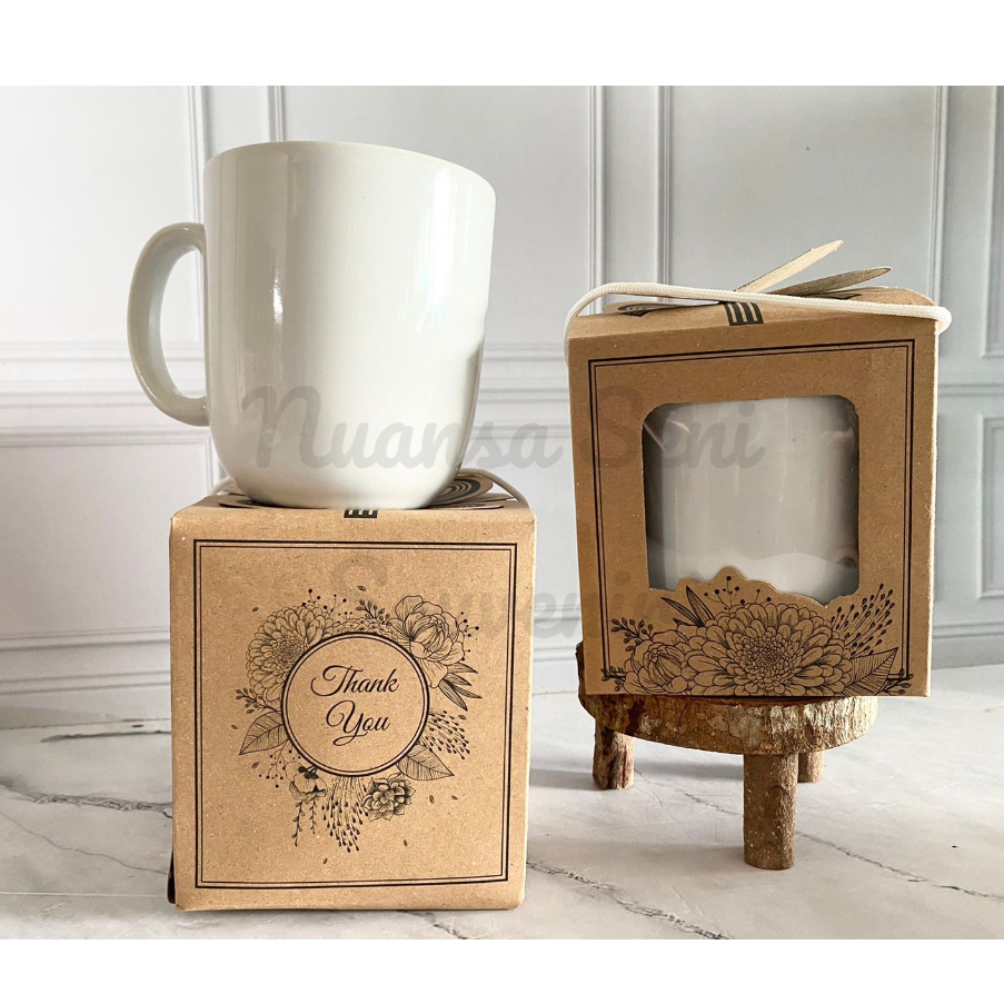 Jual Souvenir Mug Nono Cangkir Keramik Gagang Gelas Kapsul Mug Oval ...